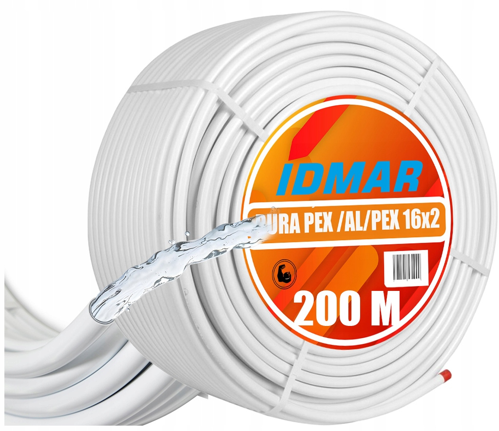 RURA PEX 16x2 200m WIELOWARSTWOWA PEX/AL/PE OGRZEWANIE PODŁOGOWE ELASTYCZNA 2086 | Super cena ...